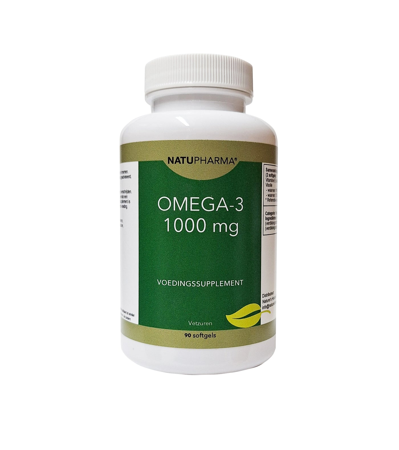 Natupharma Omega 3 – Zuivere Visolie – 1000 mg – 90 capsules – Bio ...